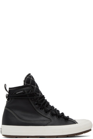Black Utility All Terrain High Sneakers by Converse on Sale