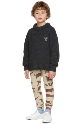 Kids Grey Discovery Sweater by Wynken | SSENSE