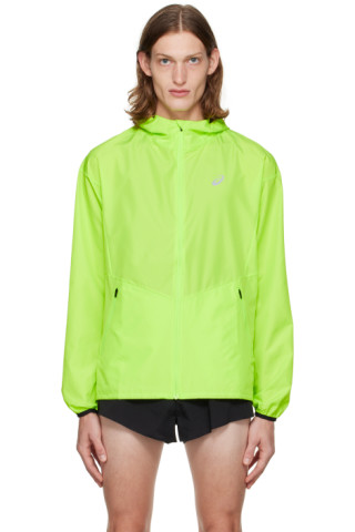 Asics: Green Accelerate Light Jacket | SSENSE UK