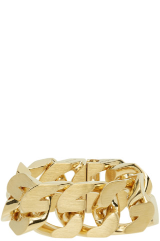 Gold Medium G Chain Bracelet by Givenchy on Sale