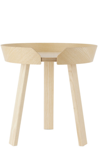 Ash Small Around Coffee Table by Muuto on Sale