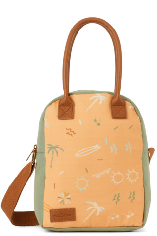 Kids Orange Venice Lunch Box by Coco Village on Sale