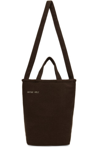 ANOTHER ASPECT: Brown 1.0 Tote | SSENSE UK
