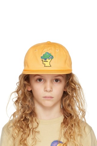 Kids Orange Overcast Cap by Brain Dead | SSENSE
