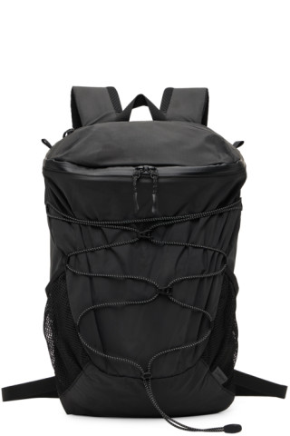 Snow Peak: Black Light Field Backpack | SSENSE Canada