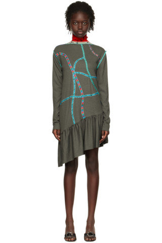 SC103: Green Trail Minidress | SSENSE UK