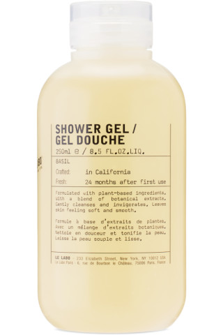 Basil Shower Gel, 250 mL by Le Labo | SSENSE Canada