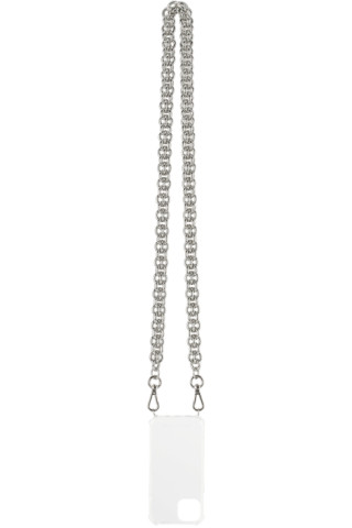 Silver Chunky Chain iPhone 13 Case by 1017 ALYX 9SM on Sale