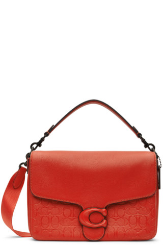 Coach 1941: Sac messager Tabby rouge | SSENSE France