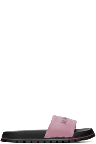 Marc Jacobs: Purple 'The Slides' Slides | SSENSE Canada