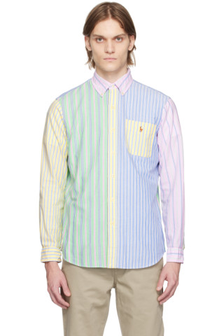 Polo Ralph Lauren: Multicolor Striped Shirt | SSENSE