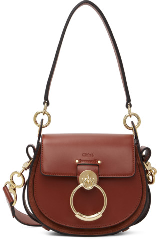 Brown Small Tess Bag by Chloé on Sale
