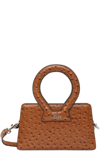 Tan Small Ana Bag by Luar on Sale