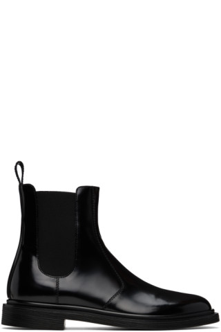 Black Ranger Chelsea Boots by The Row on Sale