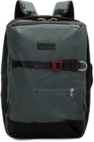 Gray Potential 2-Way Backpack by master-piece on Sale