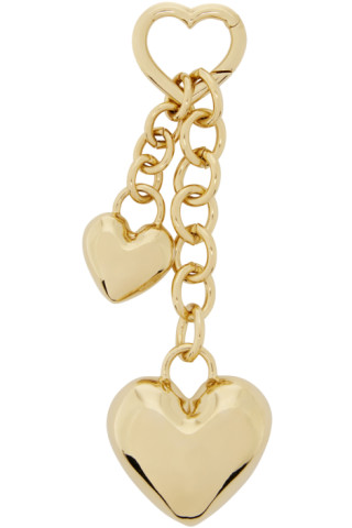 Gold Hinged-Ring Keychain by Numbering on Sale