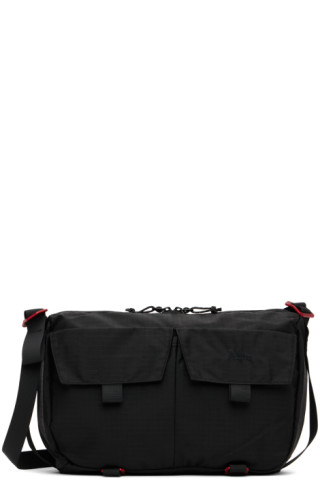 Black Fishing Sling Bag by Adsum on Sale