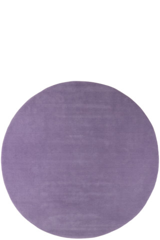 Purple Round Outline Rug by POLSPOTTEN on Sale