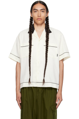 Neighborhood: White Button Shirt | SSENSE