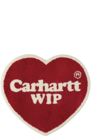 Red Heart Rug by Carhartt Work In Progress | SSENSE Canada
