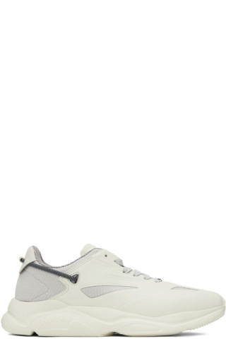 Hugo: Off-White Leon Runn Sneakers | SSENSE Canada