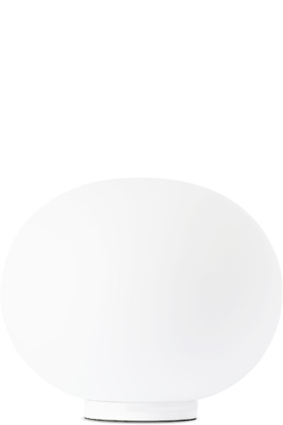 White Glo-Ball Basic Zero Switch Table Lamp by Flos | SSENSE UK