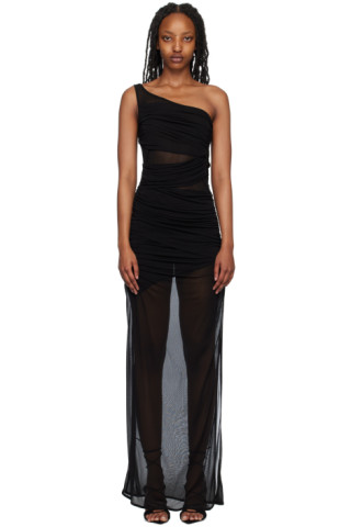Black Moni Maxi Dress by Gauge81 on Sale