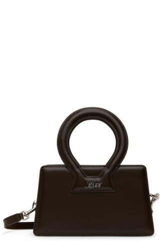 Brown Small Ana Bag by Luar on Sale