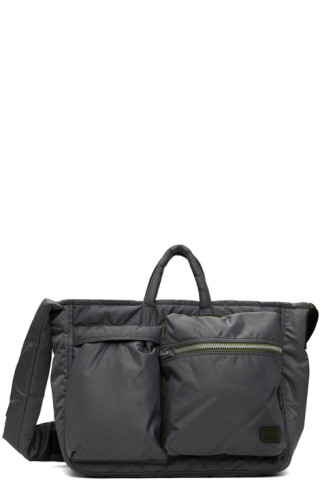 Gray Porter Edition Tote by sacai on Sale