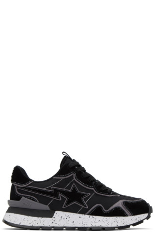 Black Road STA Express #1 Sneakers by BAPE on Sale