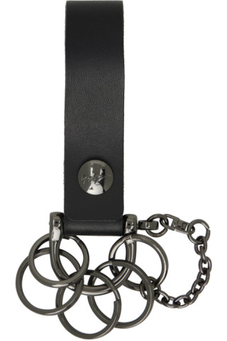 Black discord Keychain by YOHJI YAMAMOTO on Sale