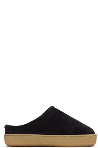 Black Fozee Slippers by Isabel Marant on Sale