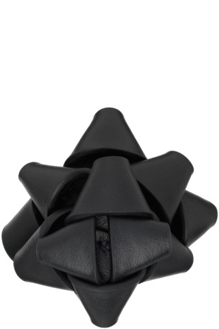 Ernest W. Baker: Black Present Brooch | SSENSE UK
