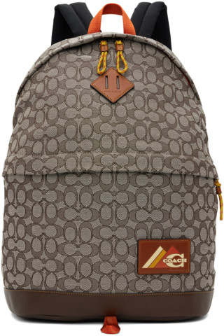 Coach 1941: Brown Utility Dome Backpack | SSENSE