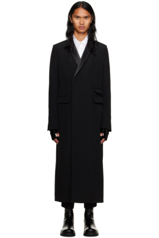 SAPIO: ブラック Nº 30 コート | SSENSE 日本
