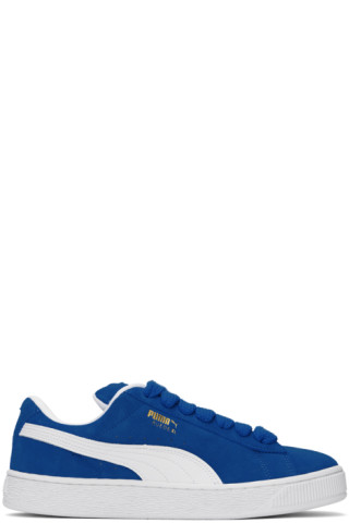 Blue Suede XL Sneakers by PUMA on Sale