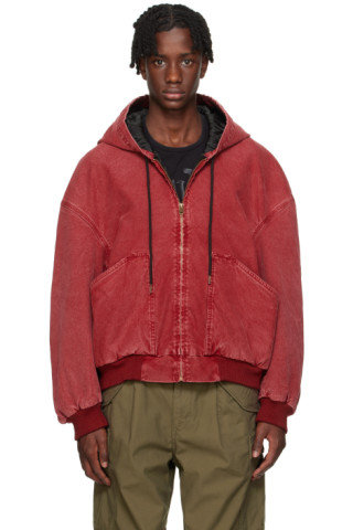 R13: Red Faded Jacket | SSENSE