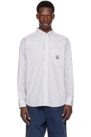 White Linus Shirt by Carhartt Work In Progress on Sale