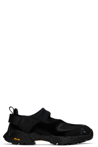 Black Rozes Sneakers by ROA on Sale