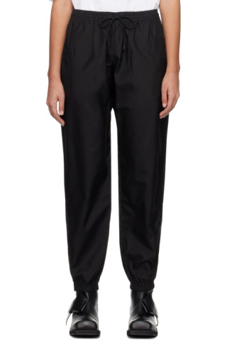 Black Utility Trousers by WARDROBE.NYC on Sale