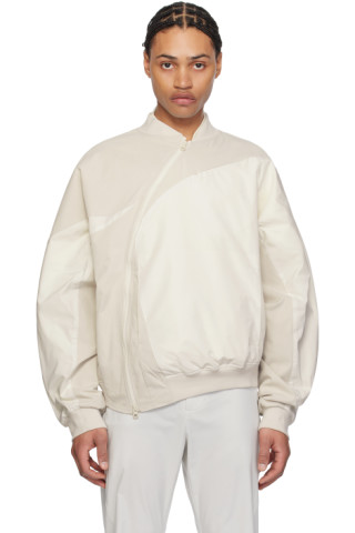 POST ARCHIVE FACTION (PAF): Off-White 6.0 Center Bomber POST ARCHIVE FACTION (PAF): Off-White 6.0 Center Bomber