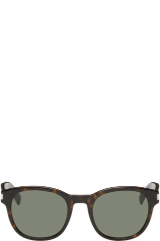 Tortoiseshell SL 620 Sunglasses by Saint Laurent on Sale