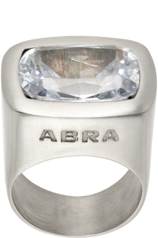 ABRA: Silver Abra Ring | SSENSE