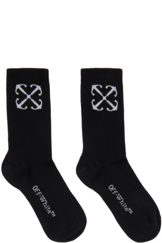 Off-White: Black Arrow Socks | SSENSE UK