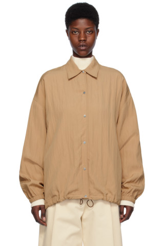 Tan Coach Jacket by Studio Nicholson on Sale