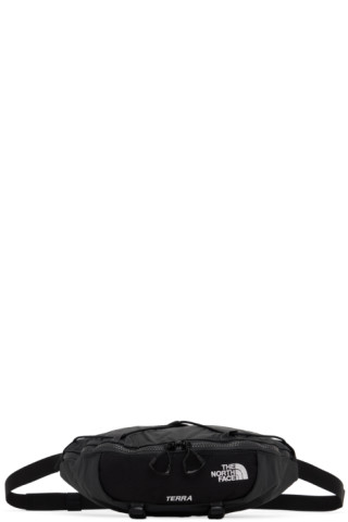 Black Terra Lumbar 3L Belt Bag by The North Face on Sale