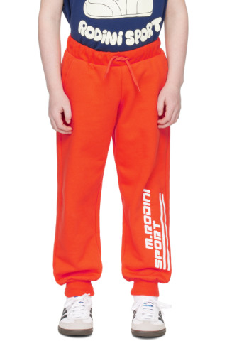 Kids Red 'M.Rodini' Sweatpants by Mini Rodini on Sale