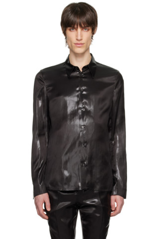Black Nº 16 Shirt by SAPIO on Sale
