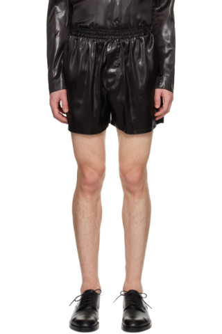 SAPIO: Black Nº 42 Shorts | SSENSE