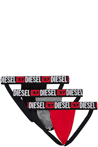 Three-Pack Multicolor Umbr-Jockythreepack Jockstraps by Diesel on Sale